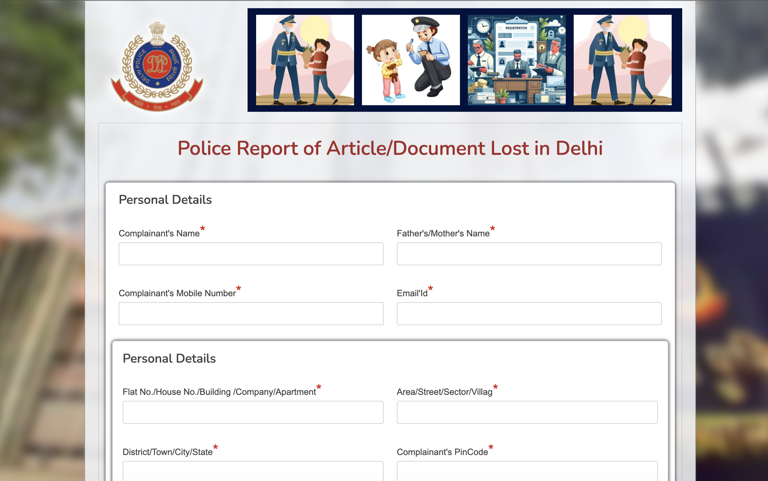 Hack of the day: Lost an ID? No need to go to police station to report it