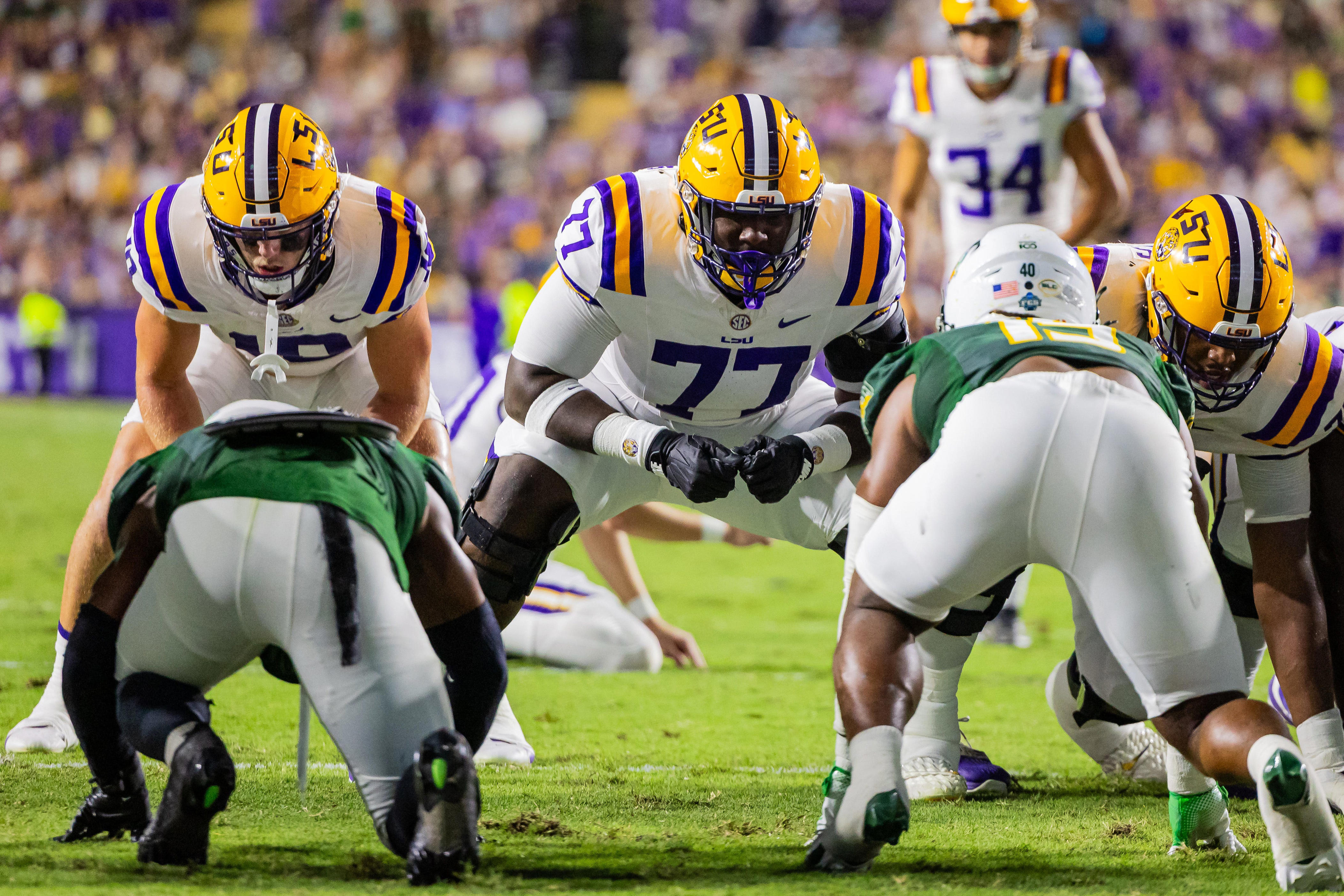Former LSU football tackle transfers to SEC rival