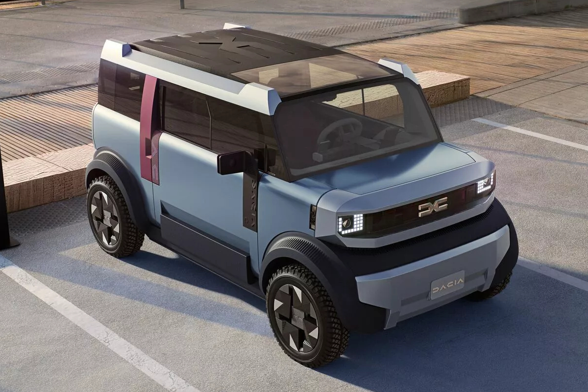 Dacia Hipster Concept: piccola, smart ed elettrica