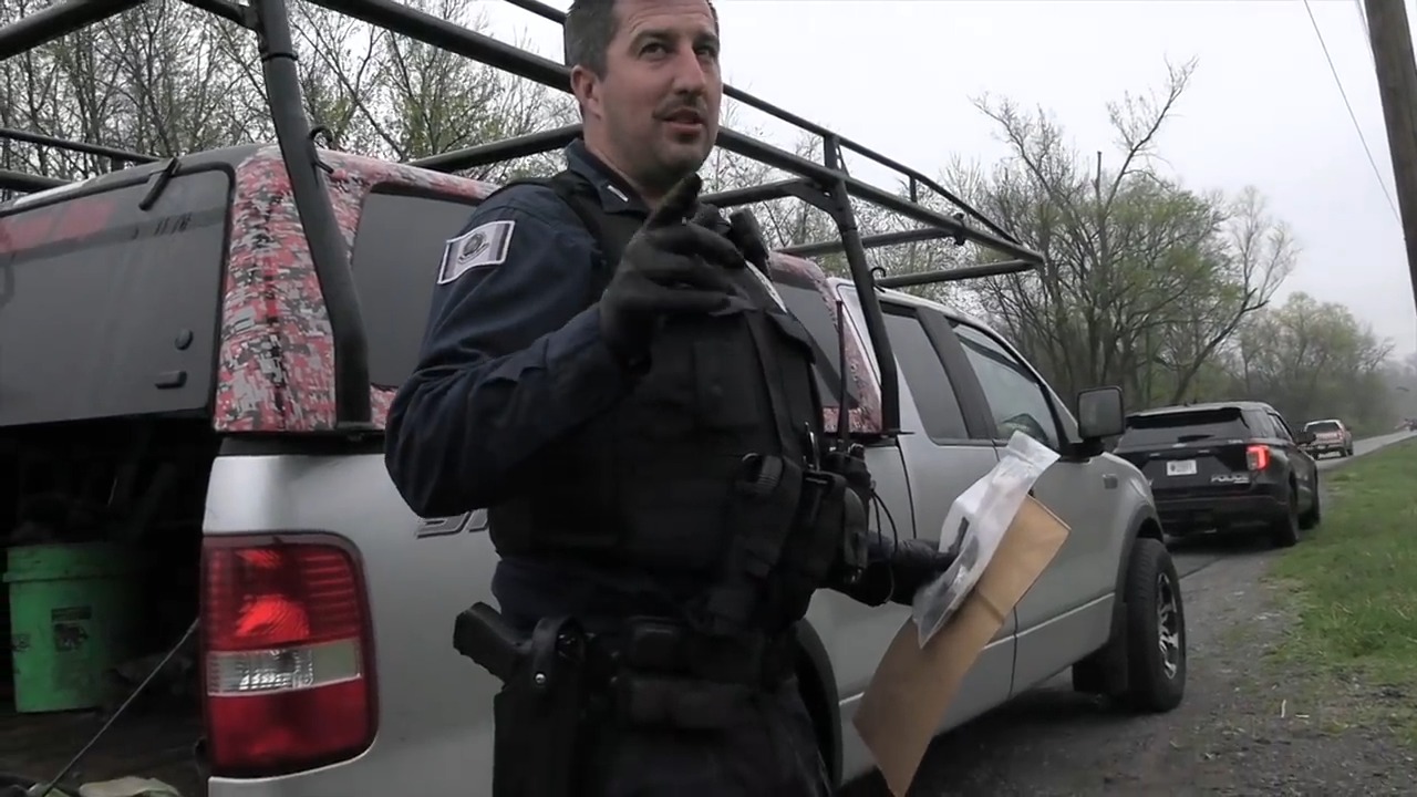 Cop gets hostile after seeing what we found magnet fishing