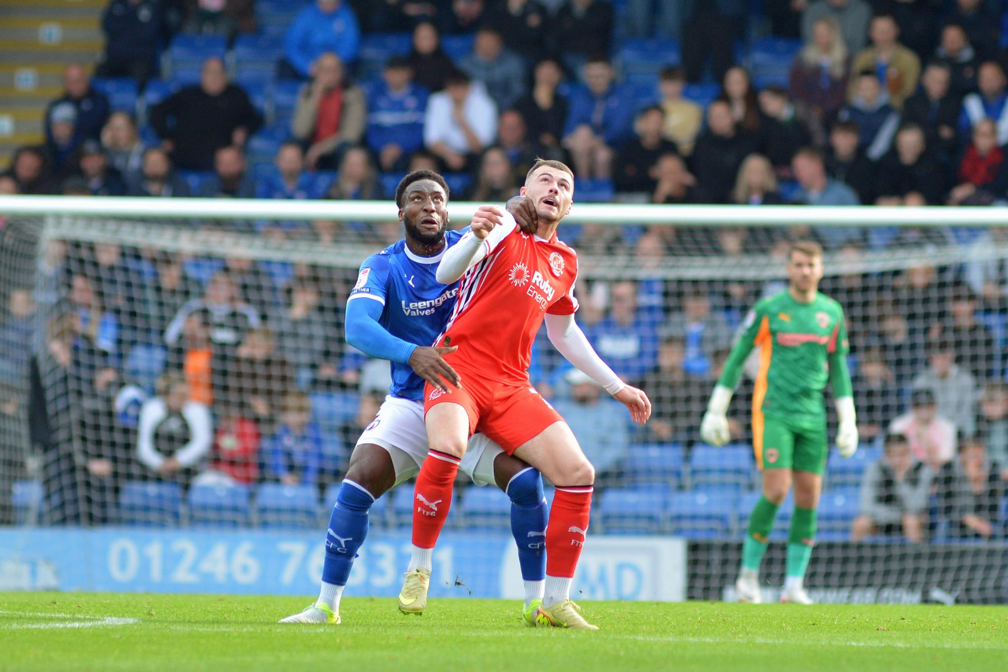 The Chesterfield players who are most at risk of suspensions