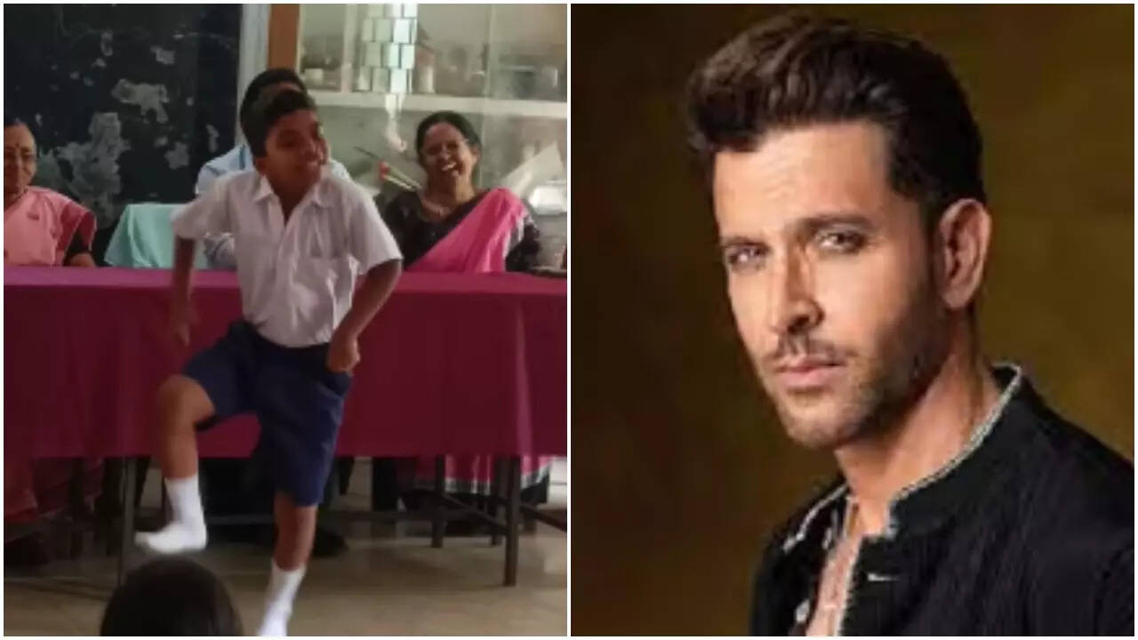 Odisha school boy dances to Hrithik Roshan’s ‘Janaab-e-Aali’; Actor ...