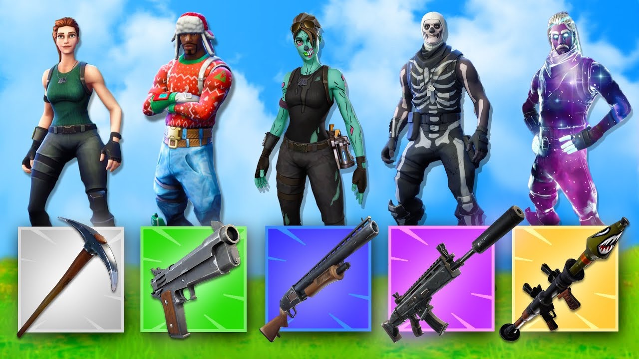 The gun game 2.0 challenge | Fortnite Battle Royale