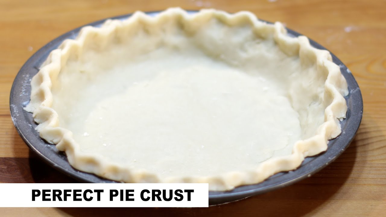 Perfect homemade pie crust recipe