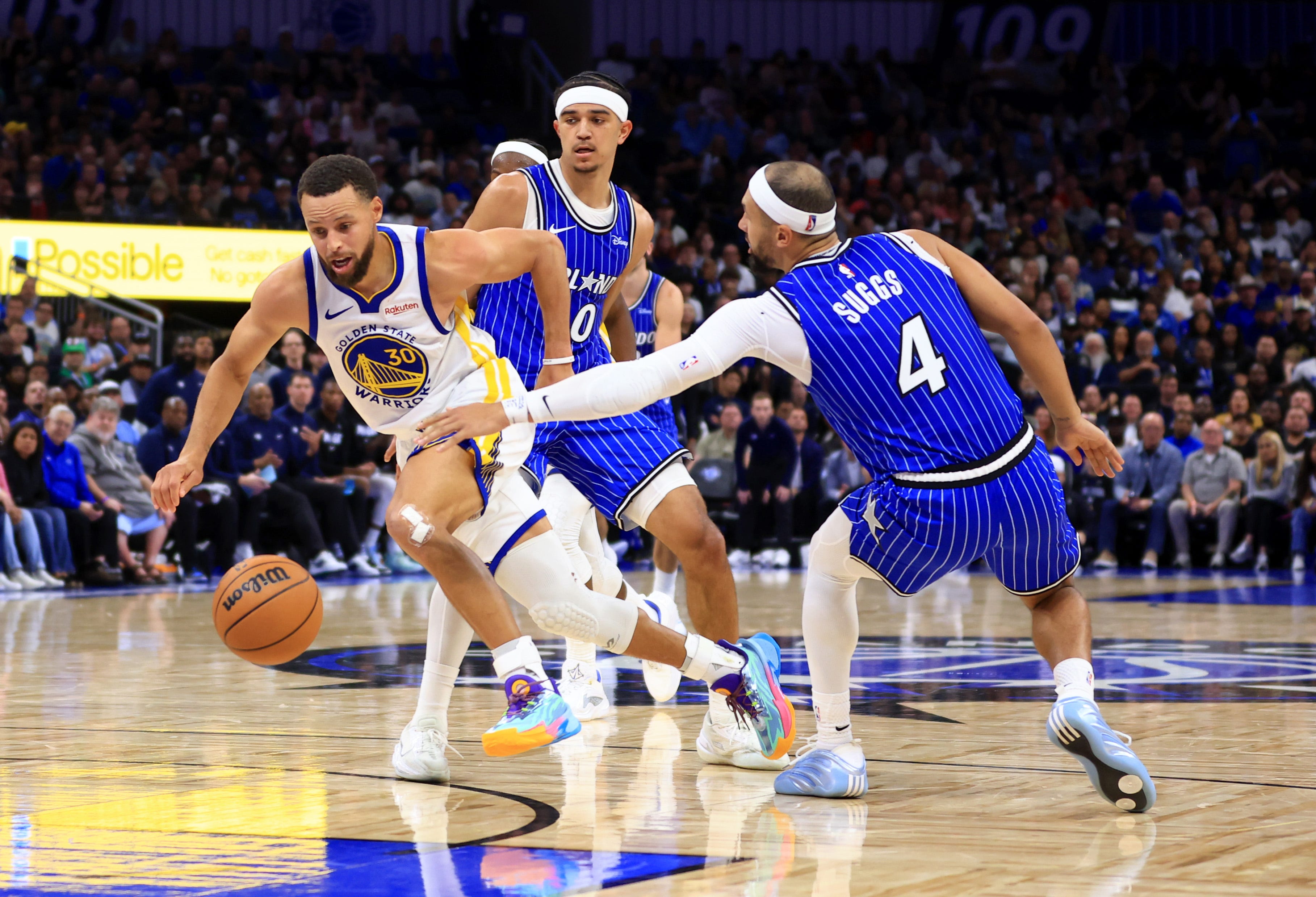 Stephen Curry tweaks ankle again, questionable for Heat matchup