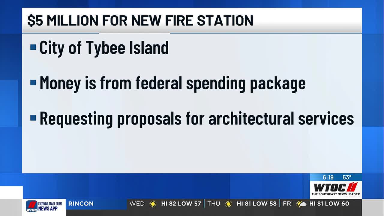 $5M for new fire station on Tybee Island