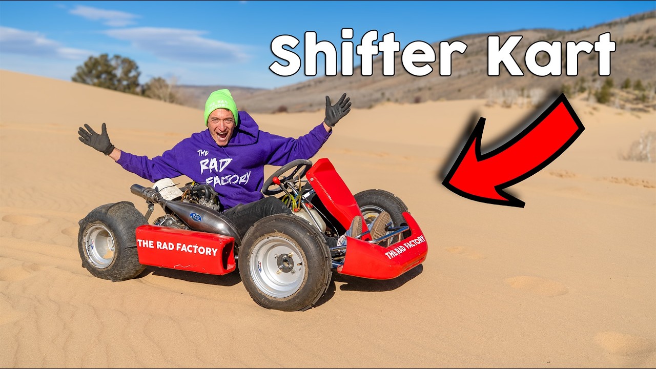 Shifter Kart Action: Conquering the Sand Dunes