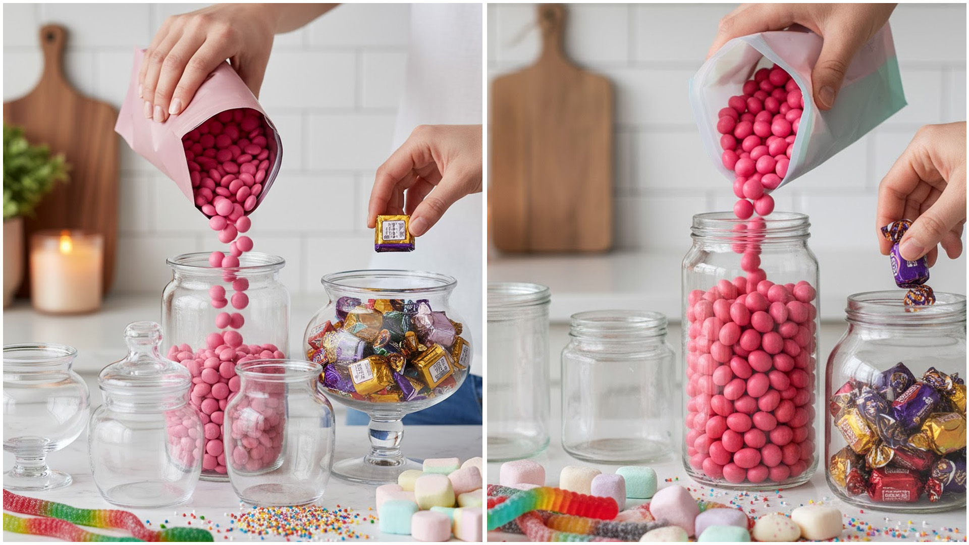 Satisfying Candy Sorting and Refilling