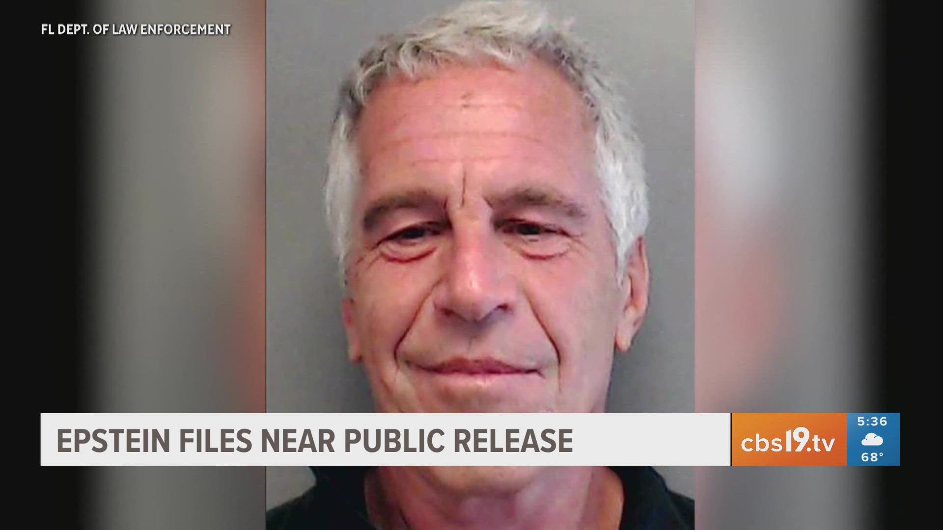 Epstein files to be released publicly pending Trump's signature