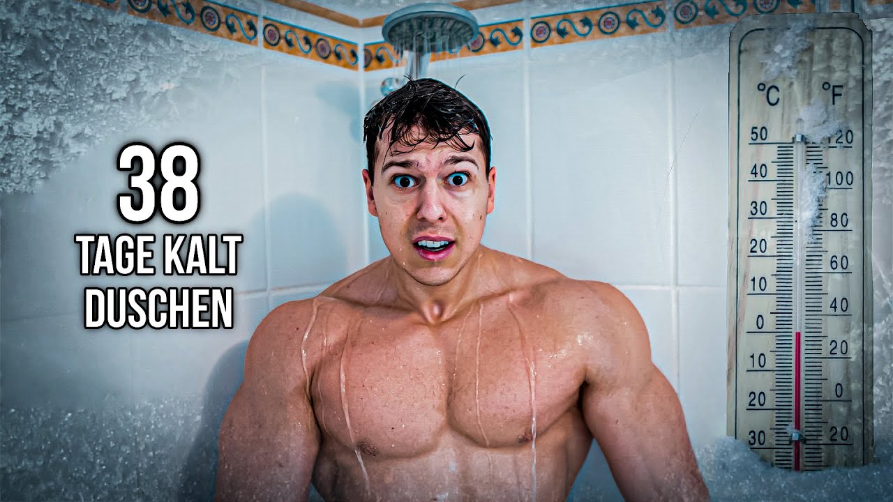 Ich habe 38 Tage kalt geduscht - Das ist passiert!