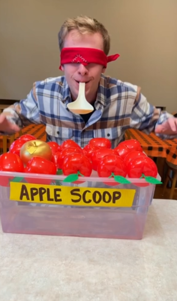 A Better Twist on Bobbing for Apples – Must-Try Fall Party Game