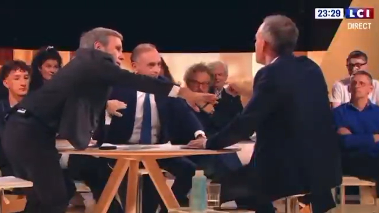 Clash entre Eric Zemmour et Raphaël Glucksmann... David Pujadas ...