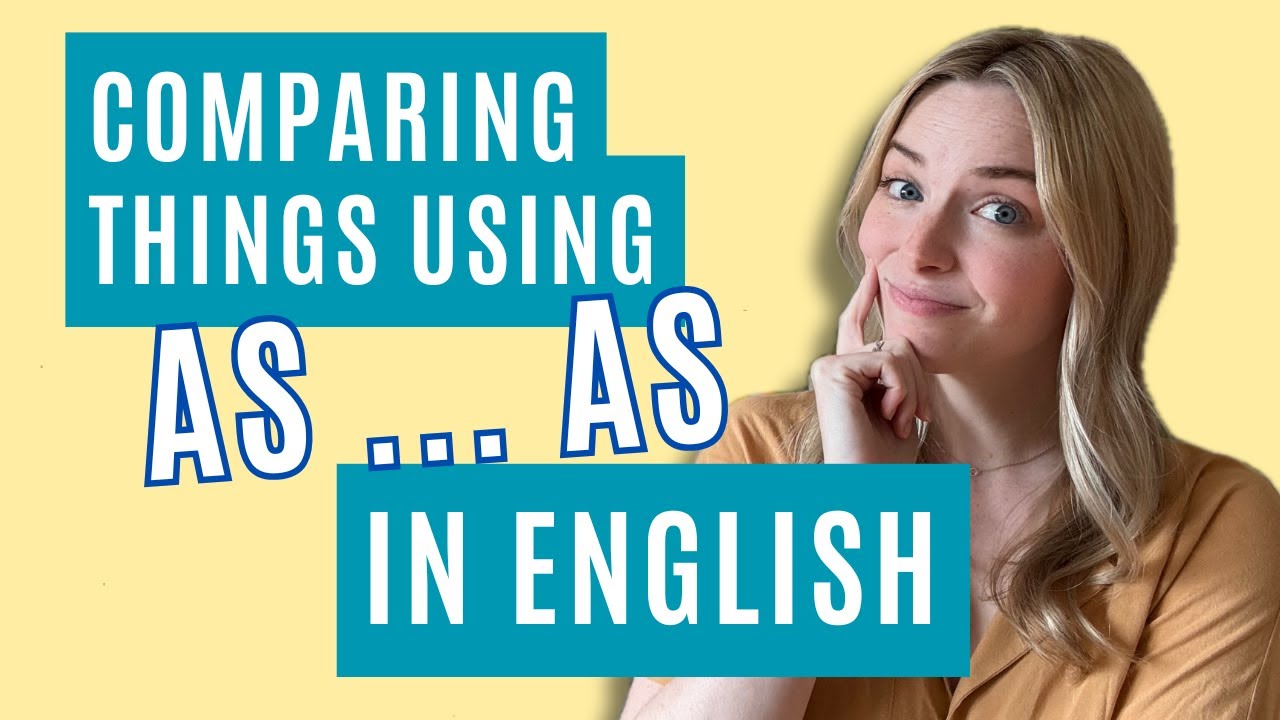 How to use “as…as” in English like a native speaker