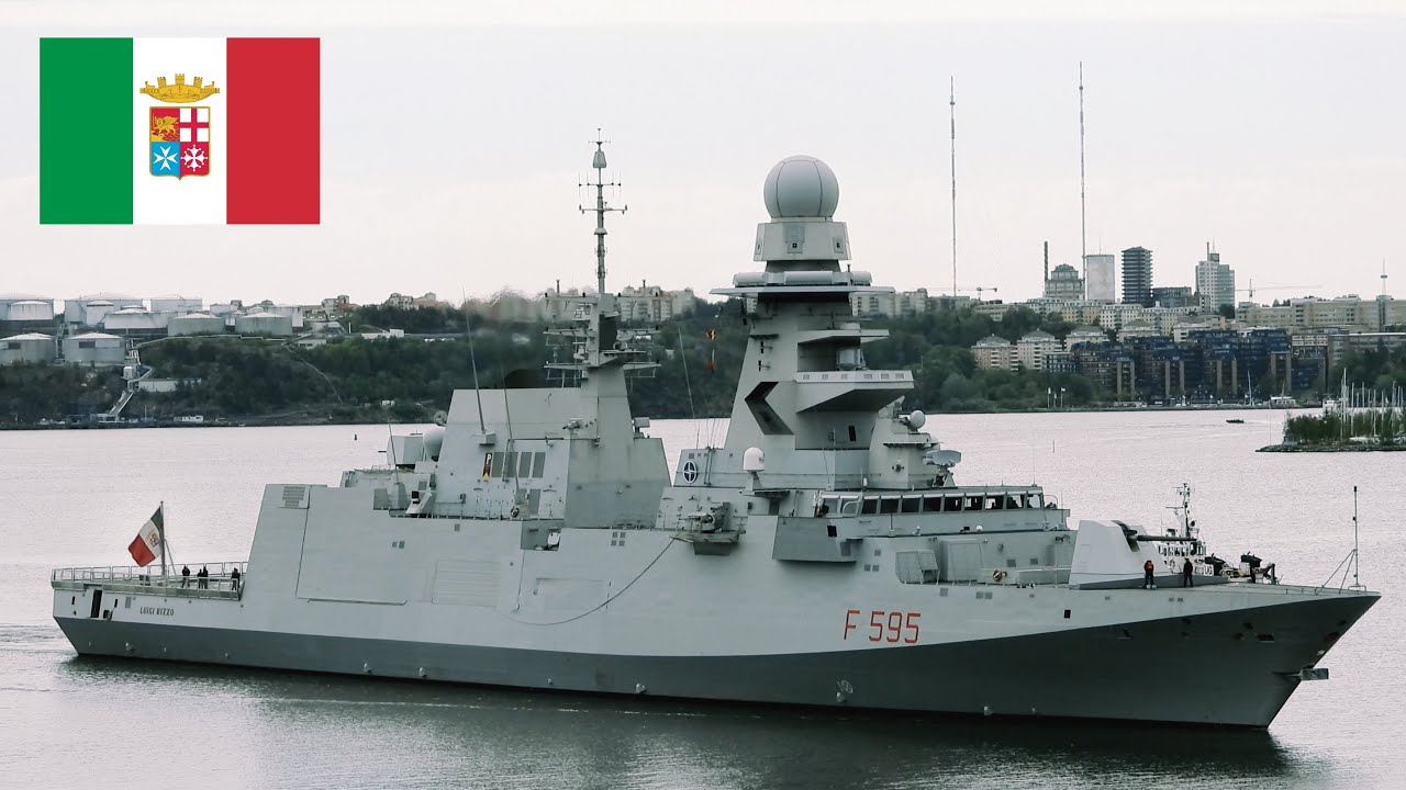 Italiensk Fregatt i Stockholm