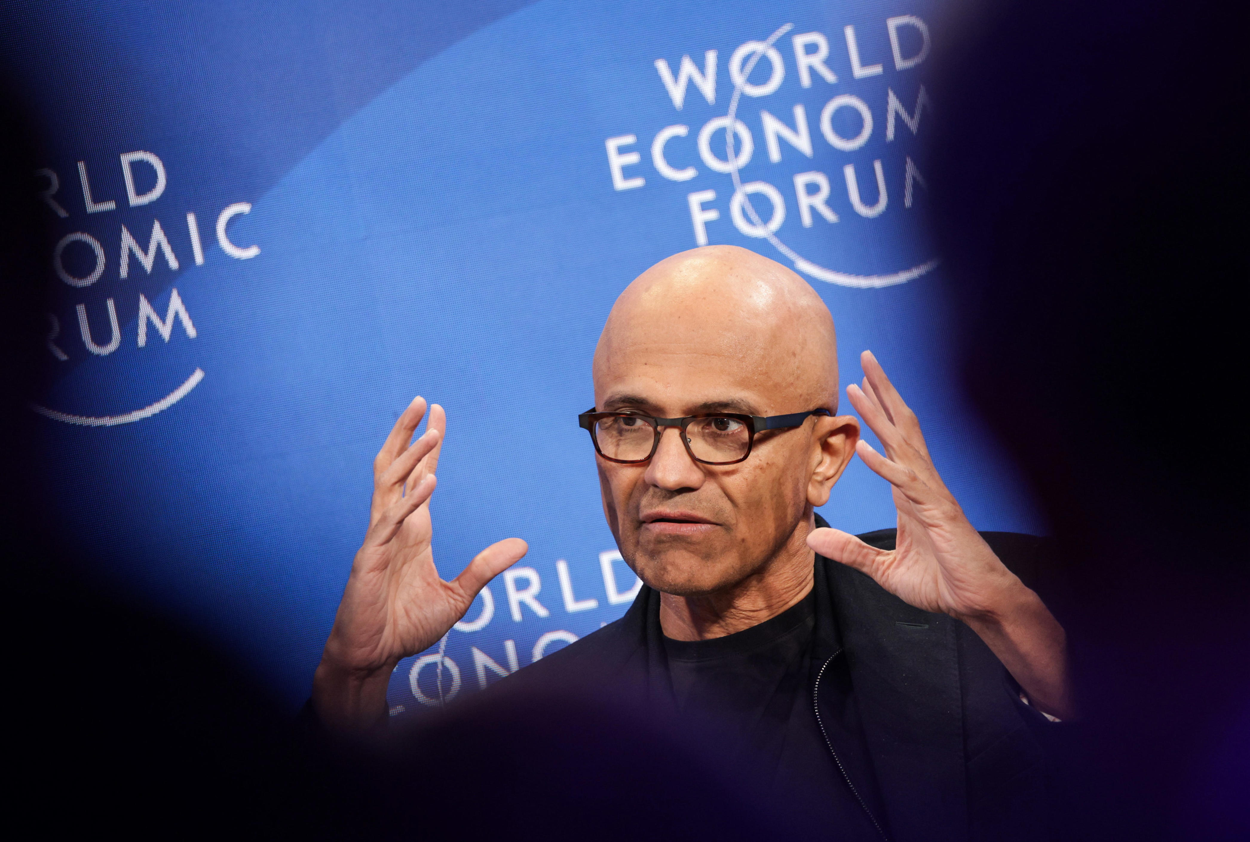 Satya Nadella says an old cartoon about Microsoft is a good example of ...