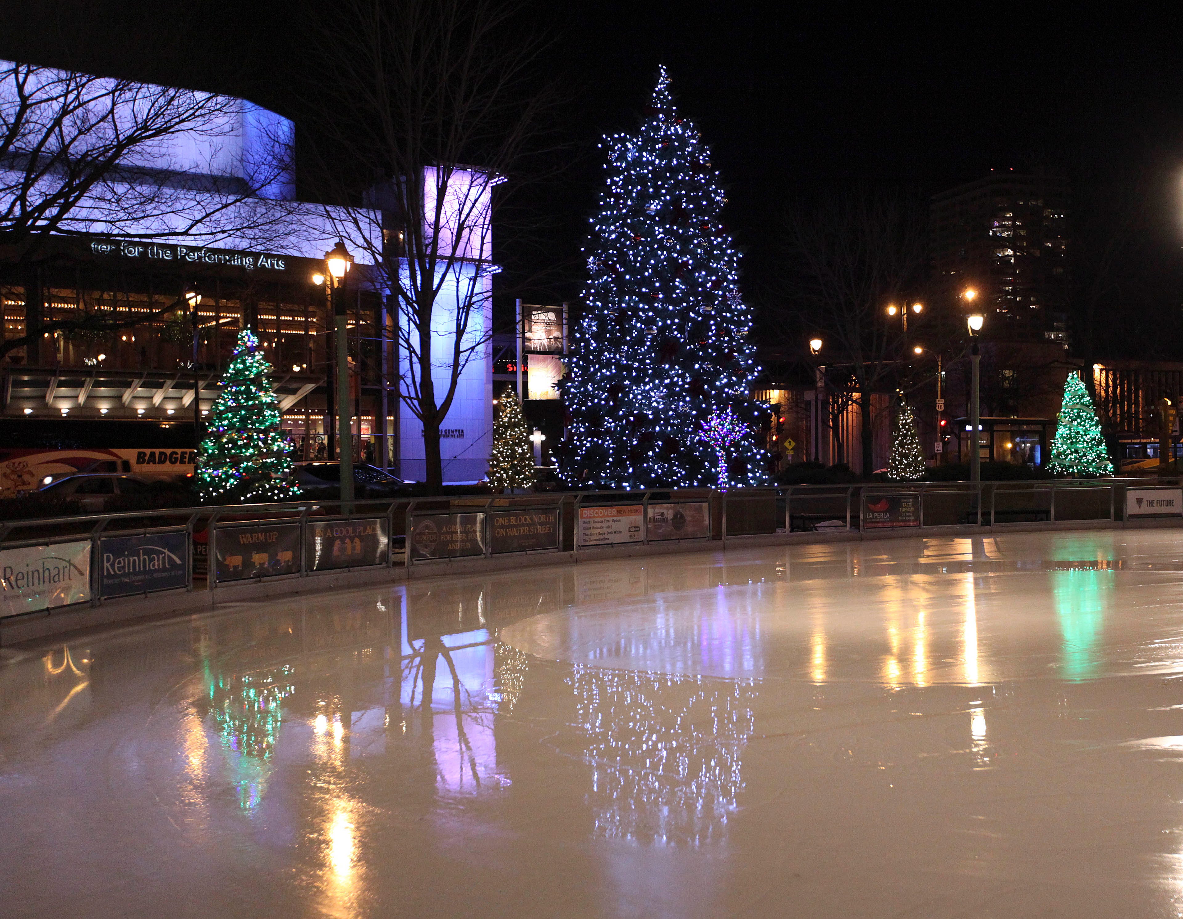 Ice skating is back at Red Arrow Park. What to know about hours ...