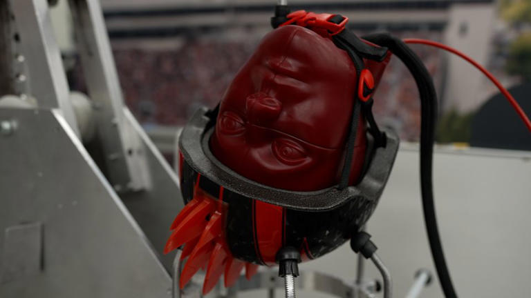 Just how safe is that headgear? The Helmet Lab is looking for the answer