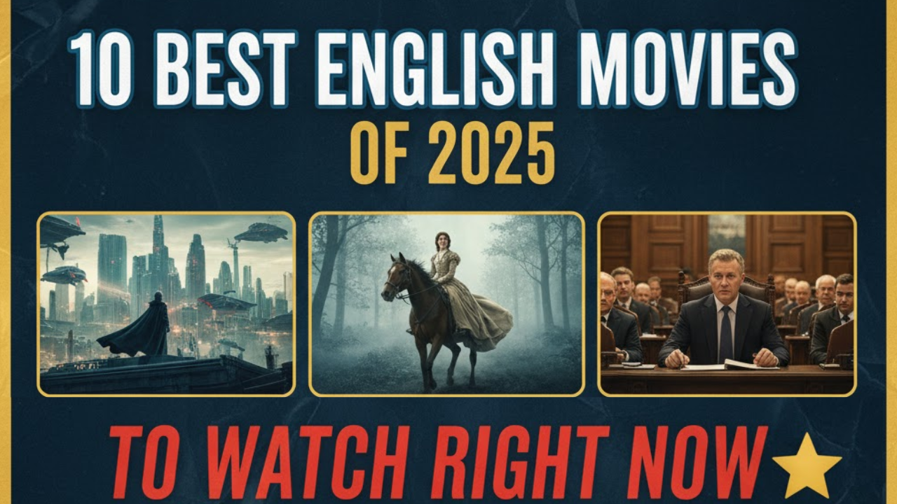 10 Best English Movies of 2025 to Watch Right Now