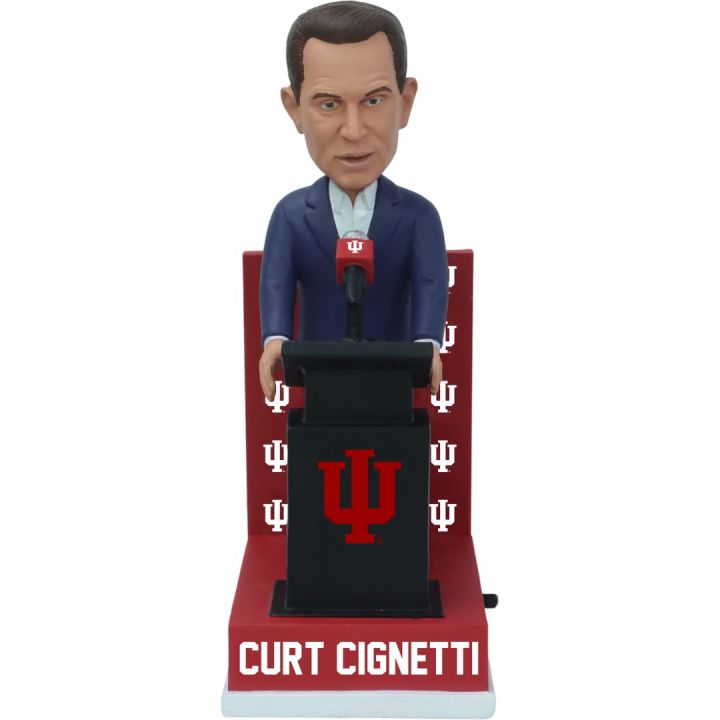 ‘I win. Google me’: Even Curt Cignetti’s bobblehead is a winner