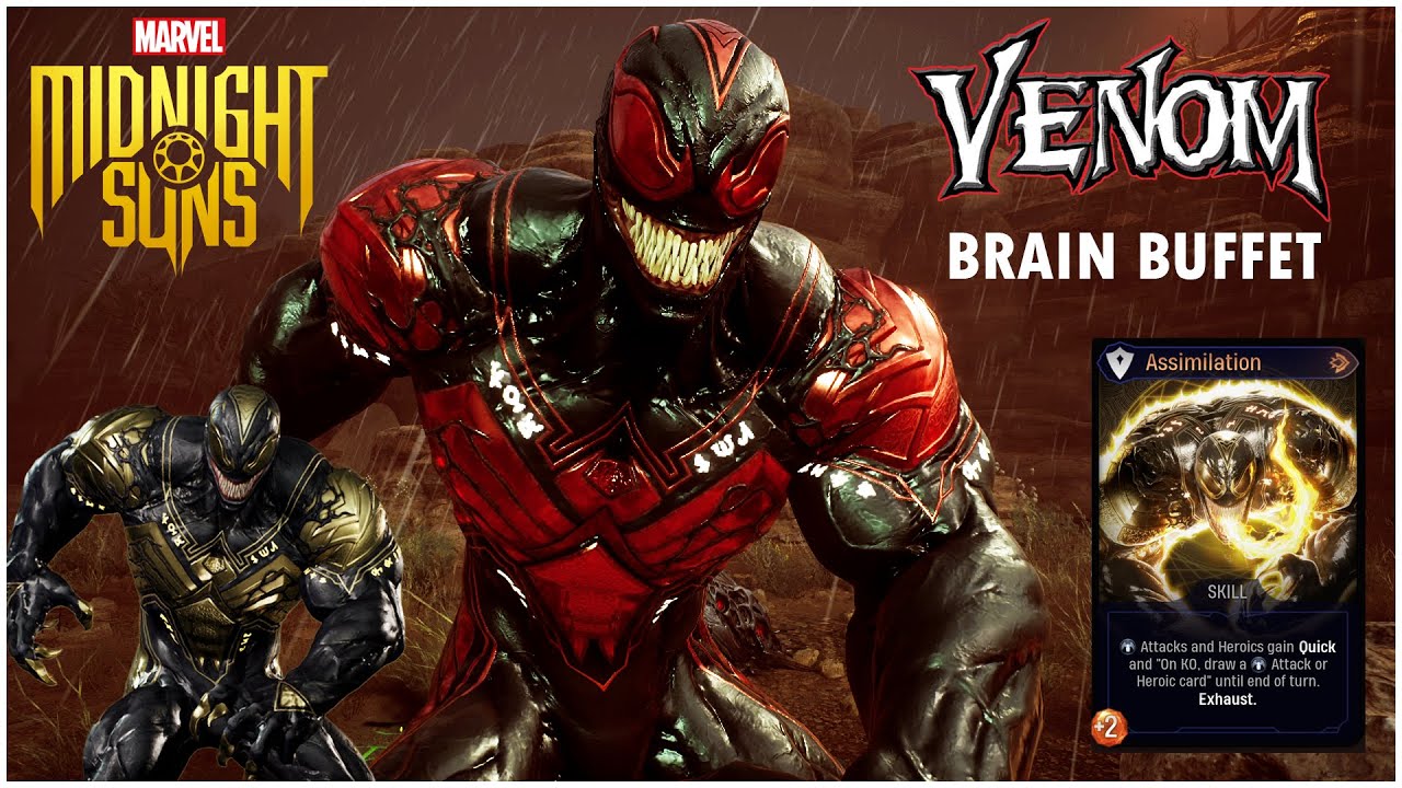 Marvel's Midnight Suns Venom brain buffet (assimilation ultimate unlock)
