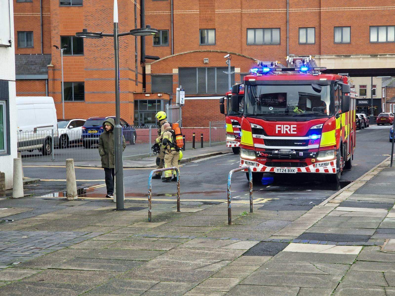 This is why fire crews were called to Doncaster city centre this morning