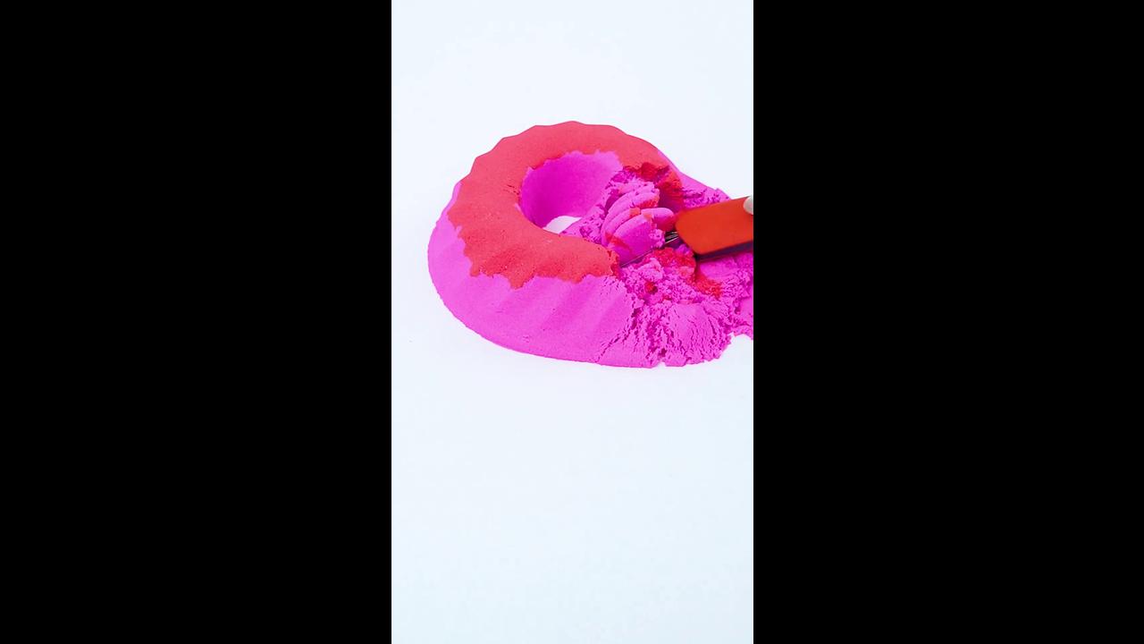 Smashing Purple Doughnut Sand Soundly