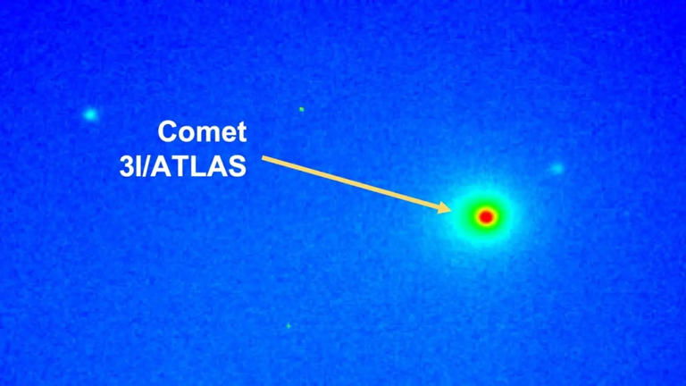 Isro captures interstellar comet 3I/Atlas from Mount Abu telescope. See pic