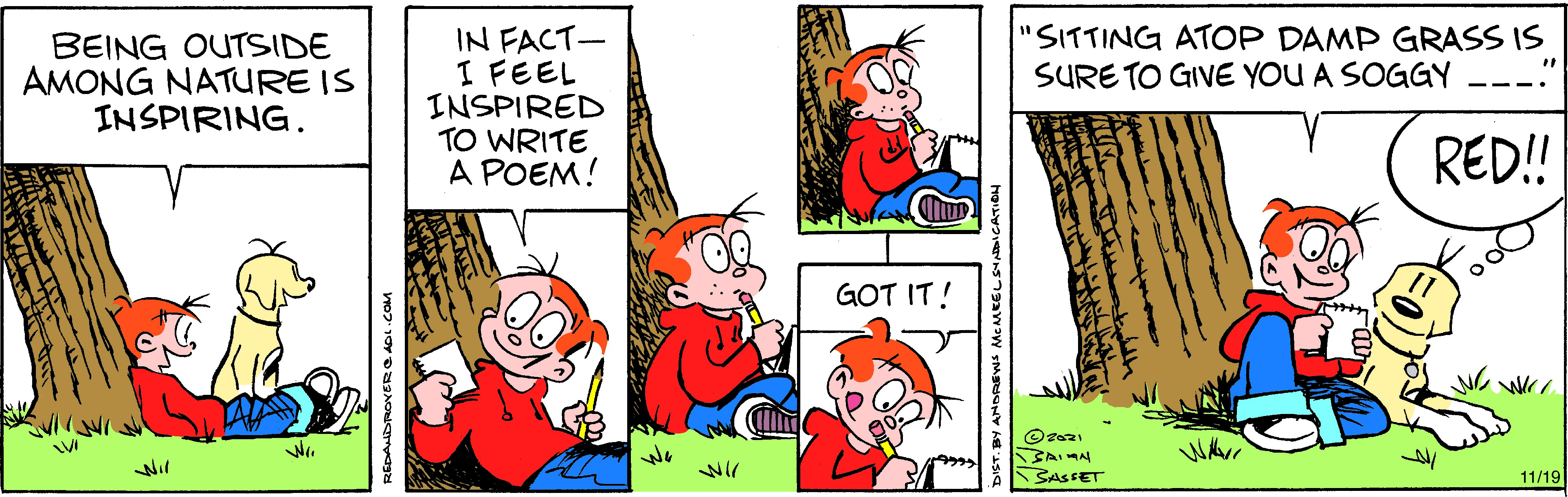 Red and Rover by Brian Basset