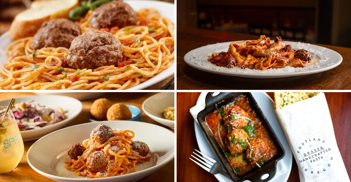 Oregon Italian Spots Where The Spaghetti & Meatballs Deserve A Standing ...