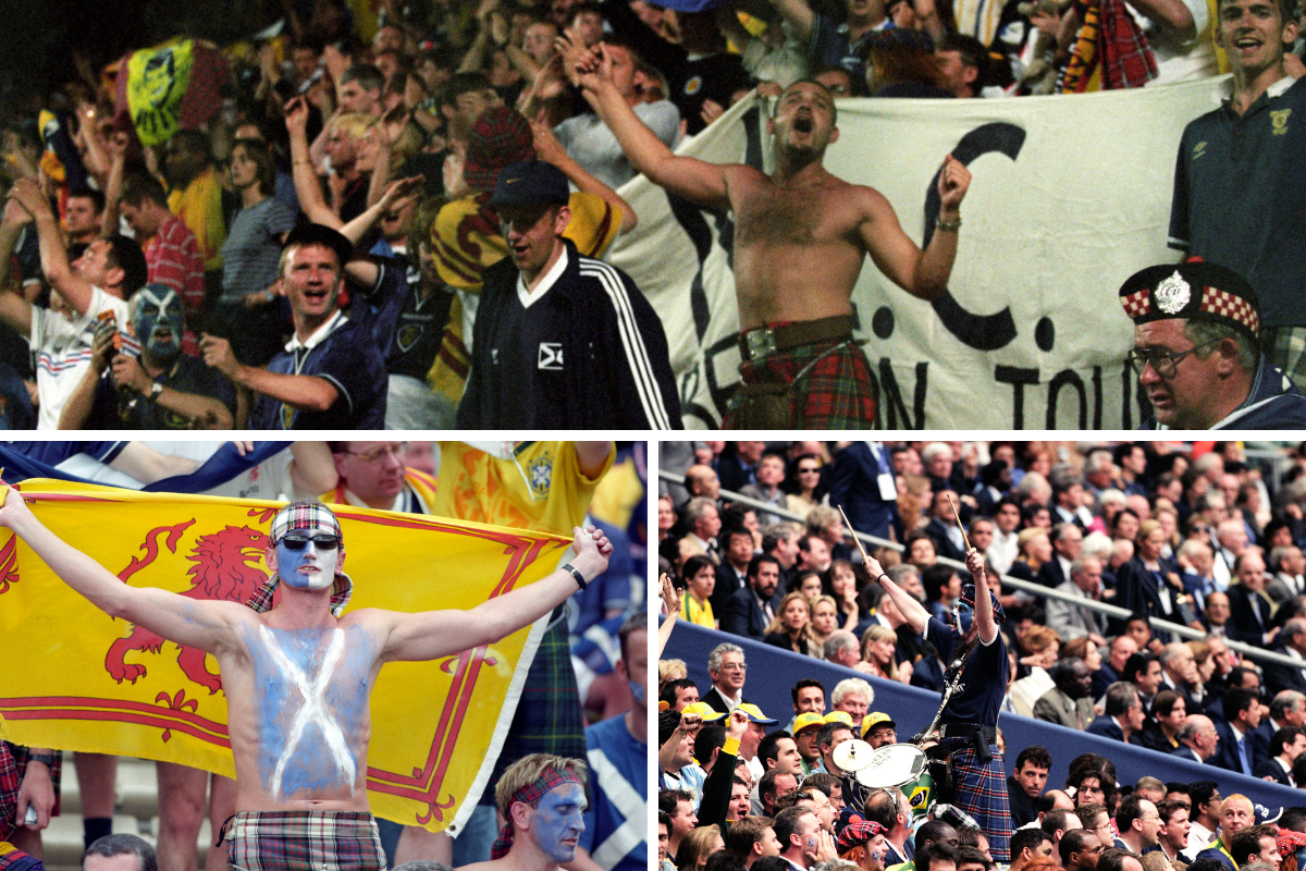 25 brilliant retro photos of Scotland fans and the Tartan Army at the ...