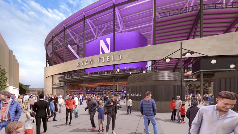 Northwestern football to debut new Ryan Field on Oct. 2 vs Penn State