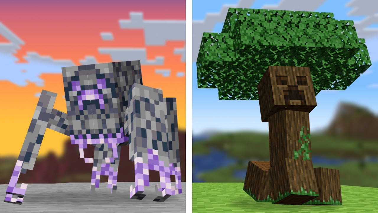 Two developers compete to reimagine Minecraft creepers