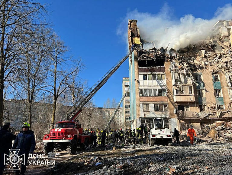 Russian airstrike on Ternopil in western Ukraine kills at least 20 ...