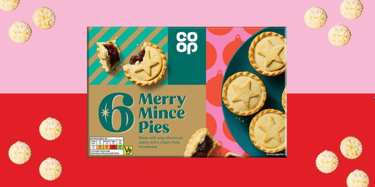 Co-op is runner-up out of 55 mince pies tasted, but they're half the ...