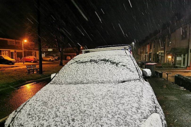 Just 13 counties will be 'spared' from snow and ice as Met Office ...