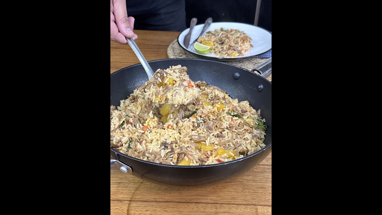 Arroz de vaca atolada: receita brasileira com costela suculenta e ...