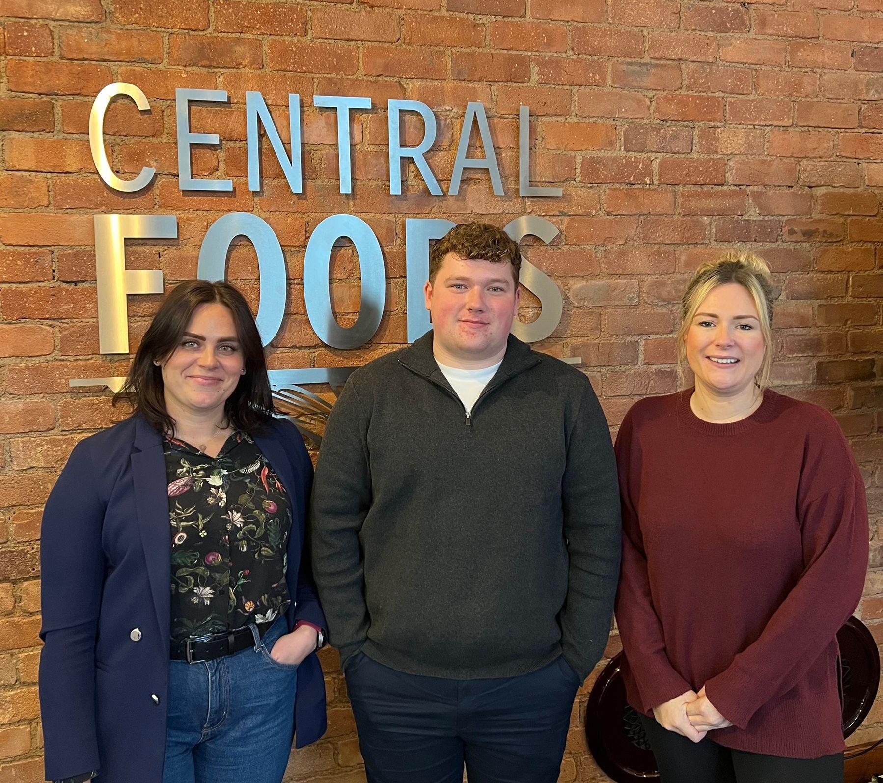 Frozen food distributor Central Foods appoints three new team members