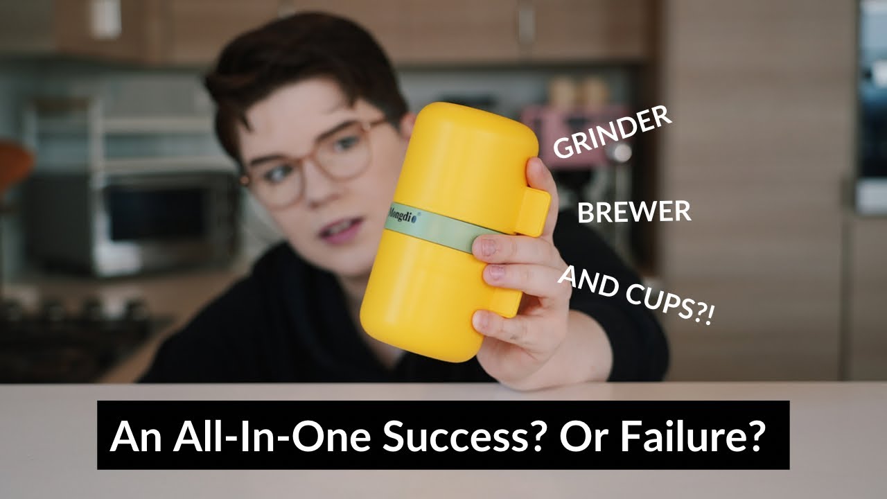 Is this $20 all-in-one travel coffee kit worth it? Mongdio grinder ...