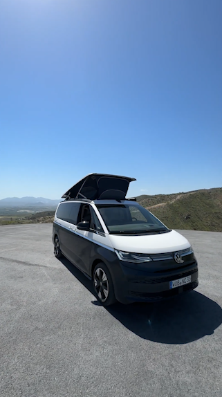 VW T7 California Roof Tent in One Touch