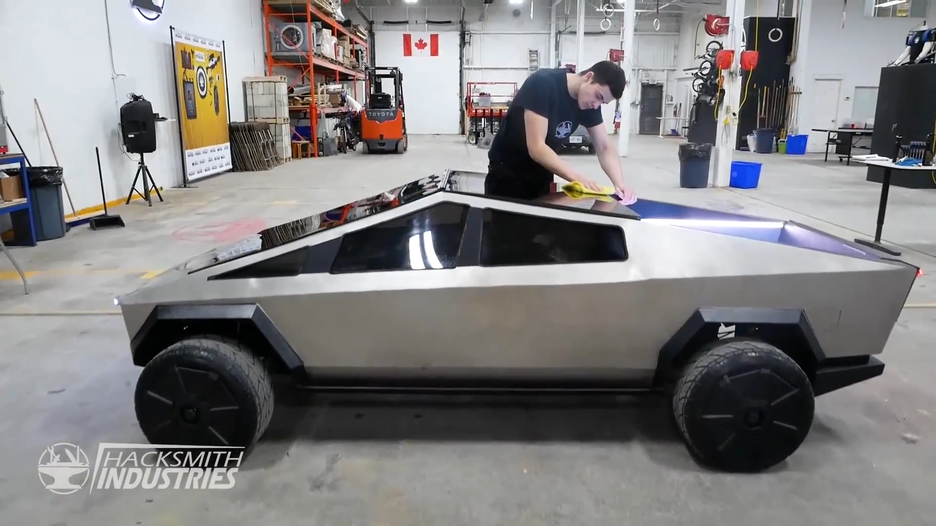 How a custom Cybertruck build was finally completed