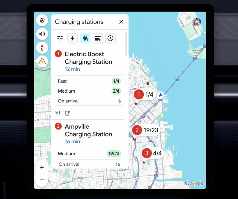 Google Maps Will Display EV Charger Availability In Time For Holiday Travel