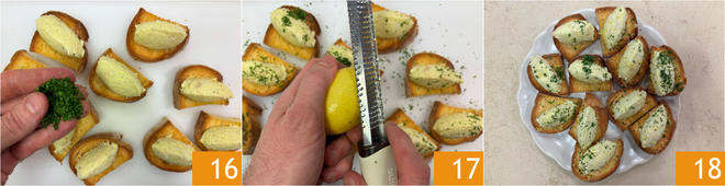 Crostini with Creamed Salt Cod