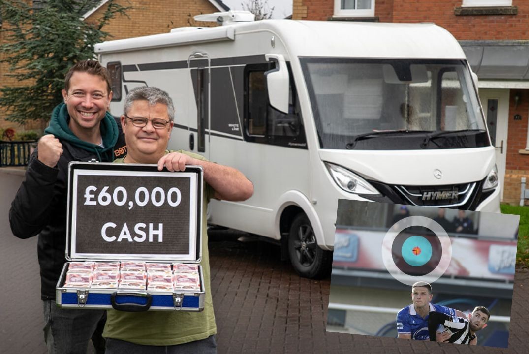 Glasgow man wins £130k motorhome and £60k cash in a spot the ball draw