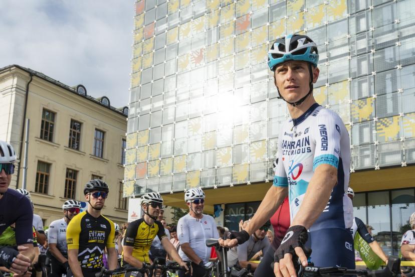 Matej Mohoric prolonge jusqu'en 2027 avec l'équipe Bahrain Victorious