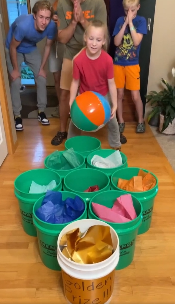 Floating Beach Ball Challenge – How Long Can You Keep It Up?