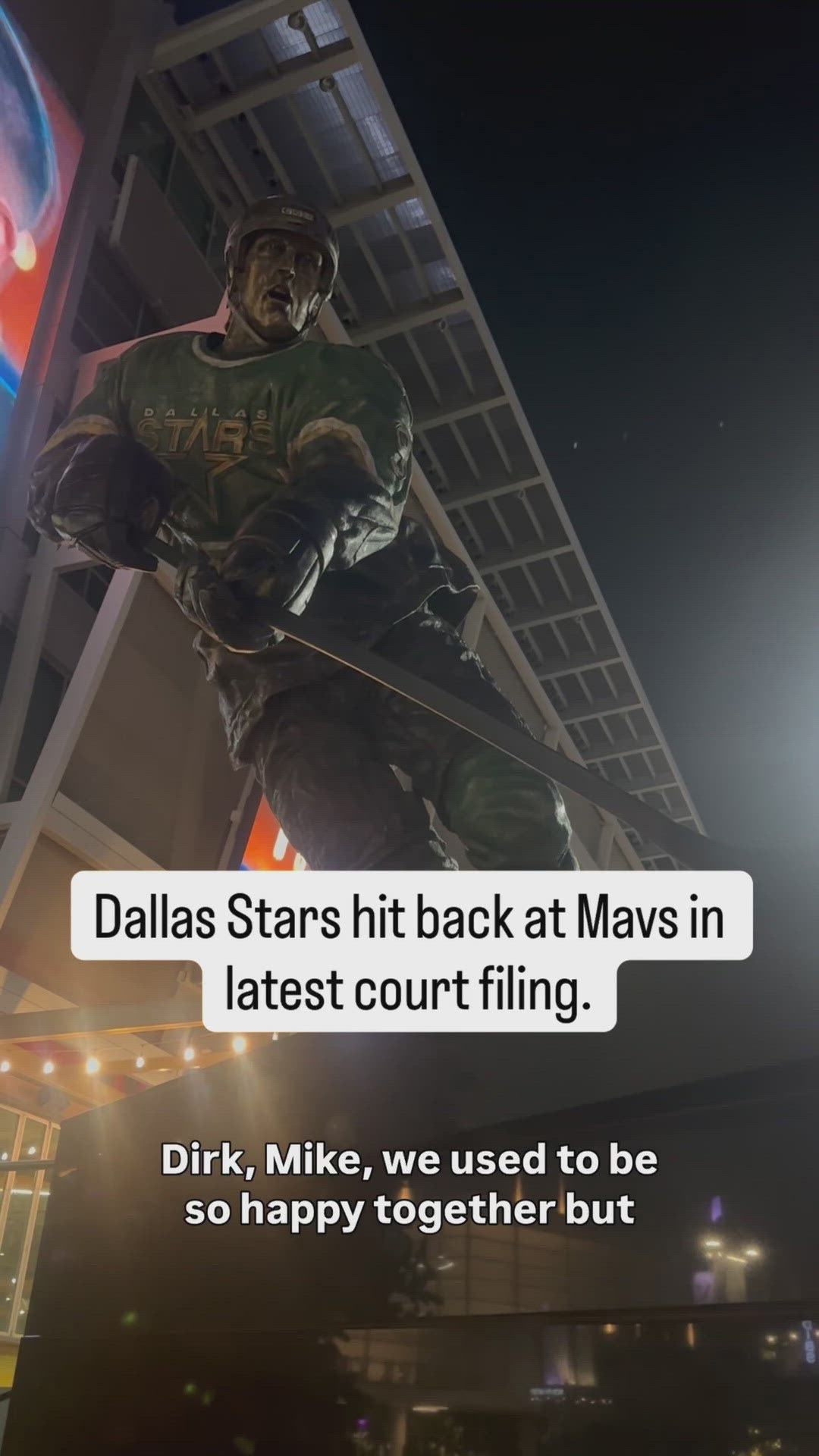 Dallas Stars hit back at Mavs in AAC fight