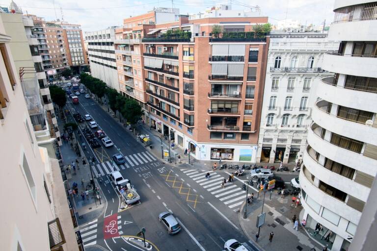 El PSPV recurre la reforma de Colón por no reducir carriles de tráfico ...