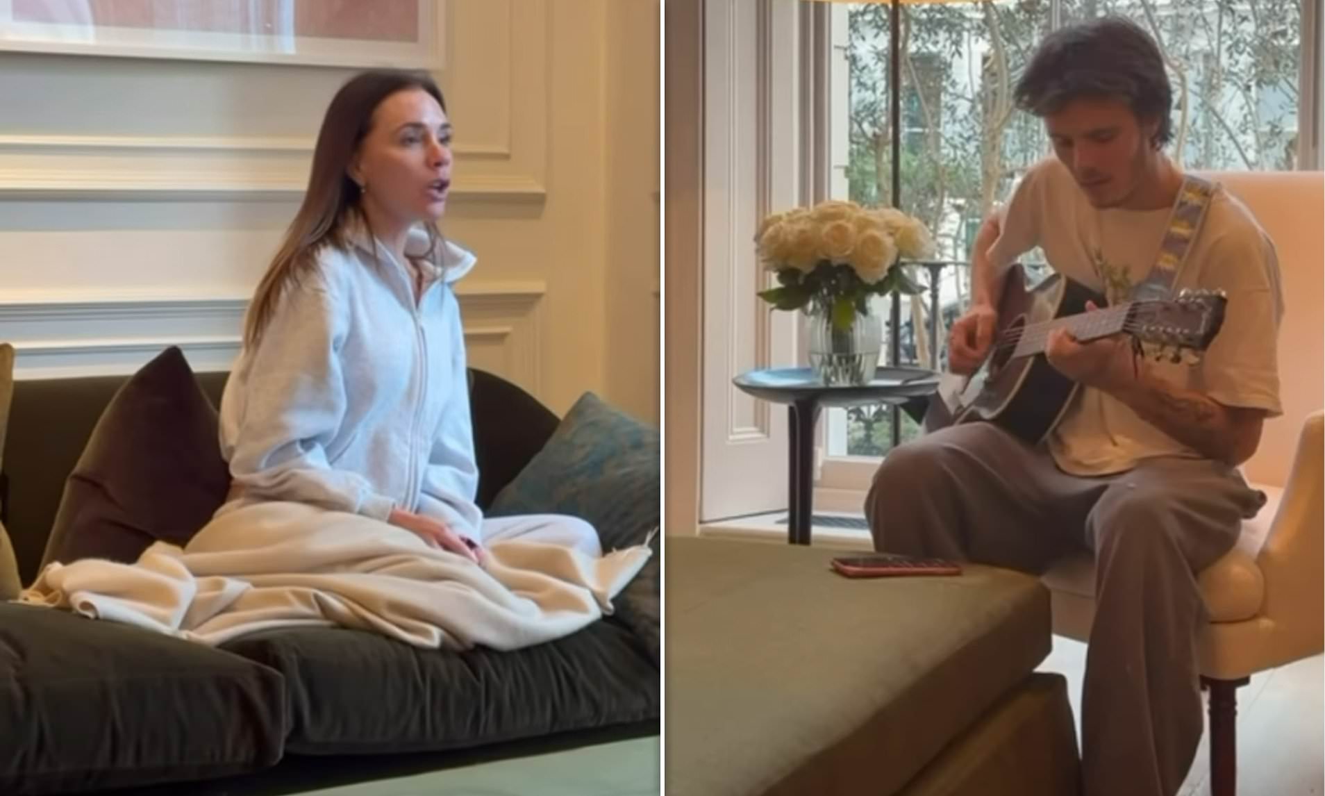 Victoria Beckham sings Spice Girls hit with Cruz as fans beg her to ...
