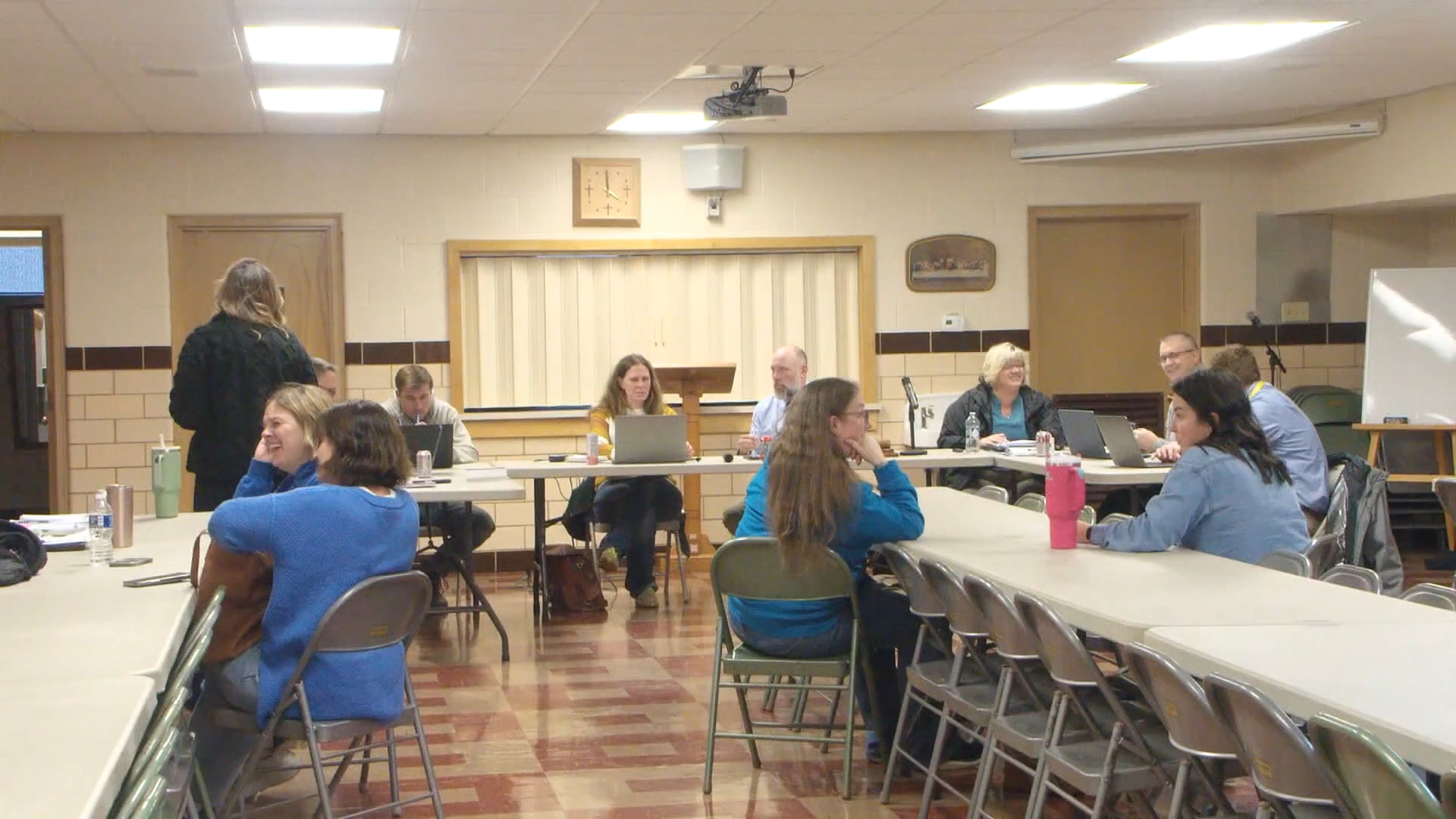 Students return to in-person classes after Kingsley-Pierson High School ...