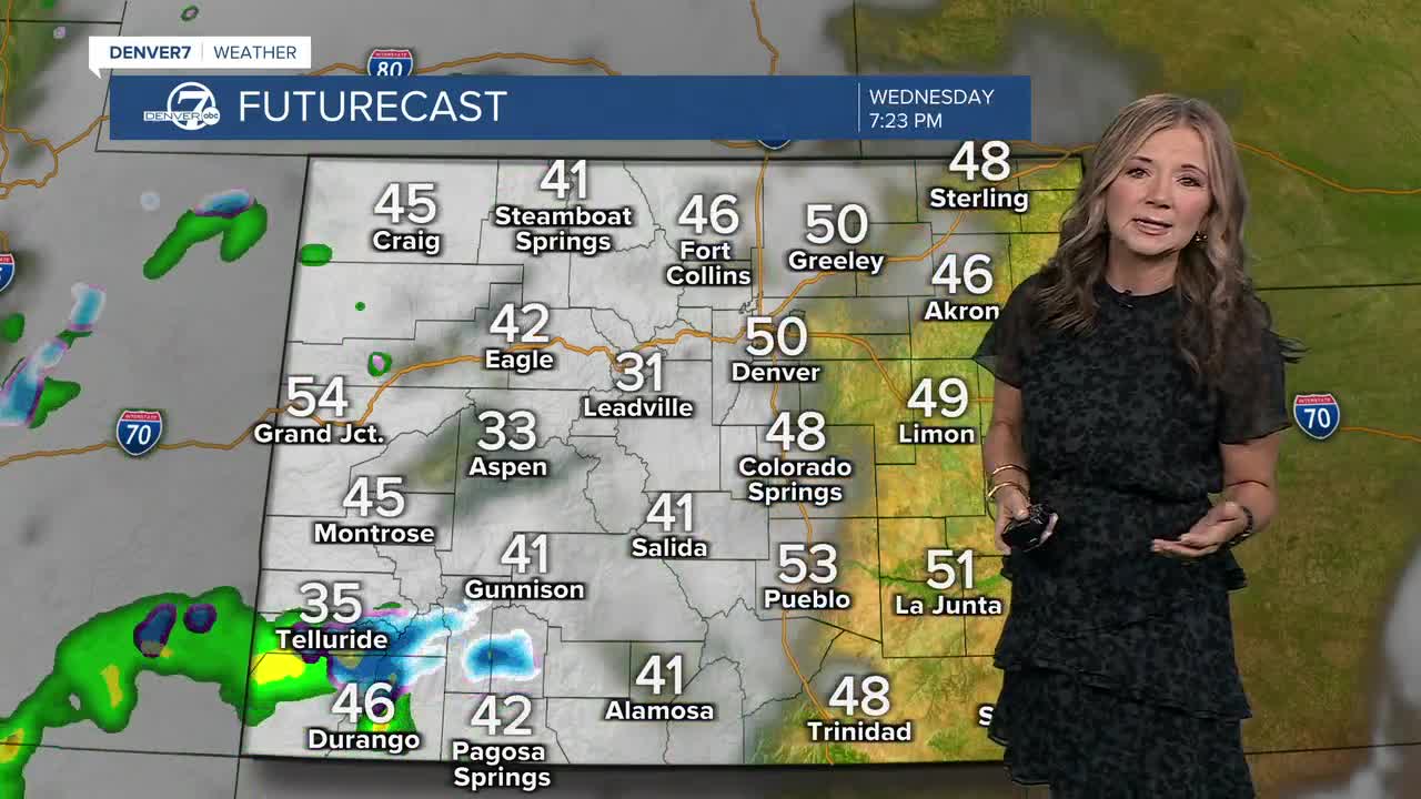 One more warm and dry day in Denver before our next storm hits